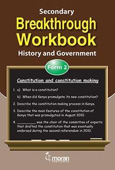 Breakthrough Workbook History and Government Form 2 - Moran (E.A ...
