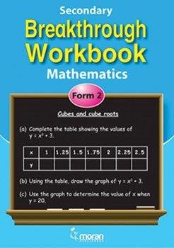 Breakthrough Workbook Mathematics Form 2 - Moran (E.A.) Publishers Limited